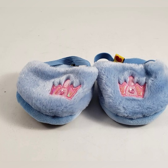 Build-A-Bear | Toys | Buildabear Workshop Slippers Blue Shoes With Pink ...